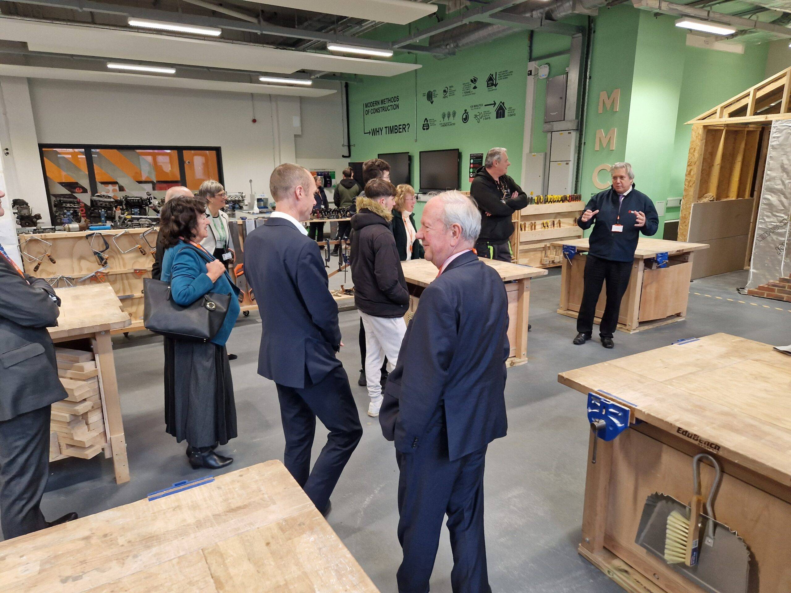 Discussing the future of MMC with members of the House of Lords ...